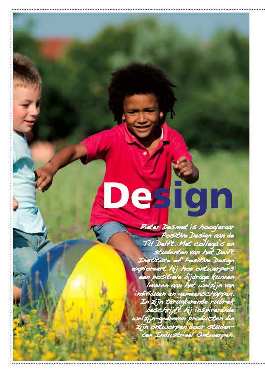 Positive Design in Journal of Positive Psychology – Delft Institute of ...