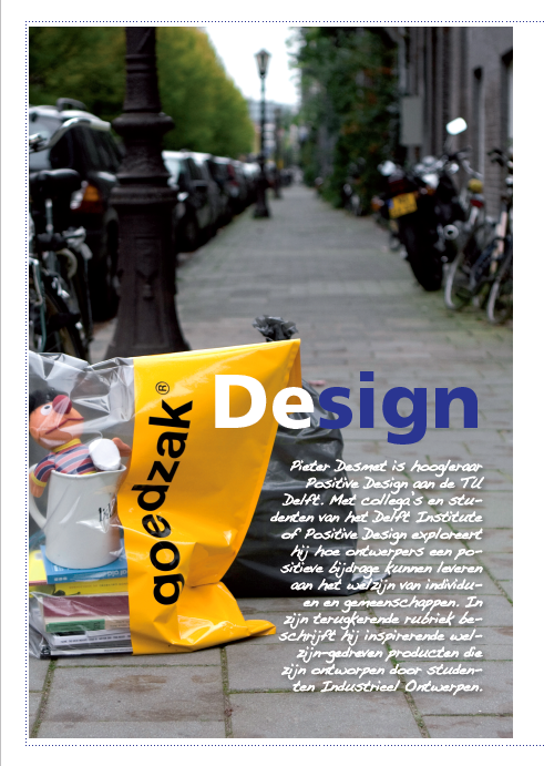 Positive Design in Journal of Positive Psychology – Delft Institute of ...
